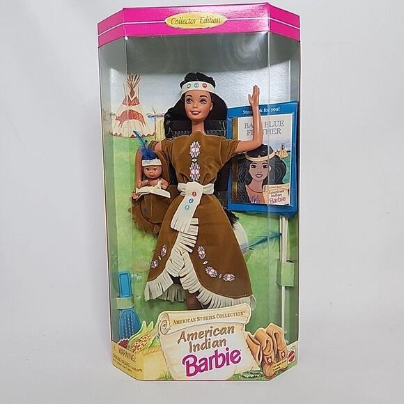 Mattel | Toys | 995 American Indian Barbie Stories Collection 14715 ...
